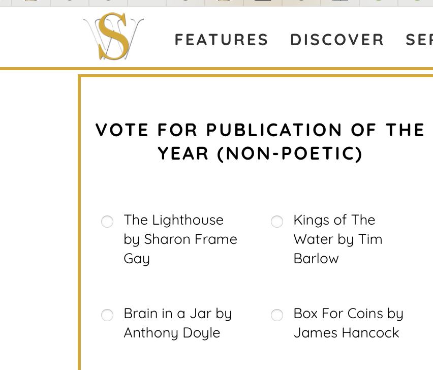 Old Scratch Press Co-Founder Anthony Doyle Needs Your Vote for Story of ...