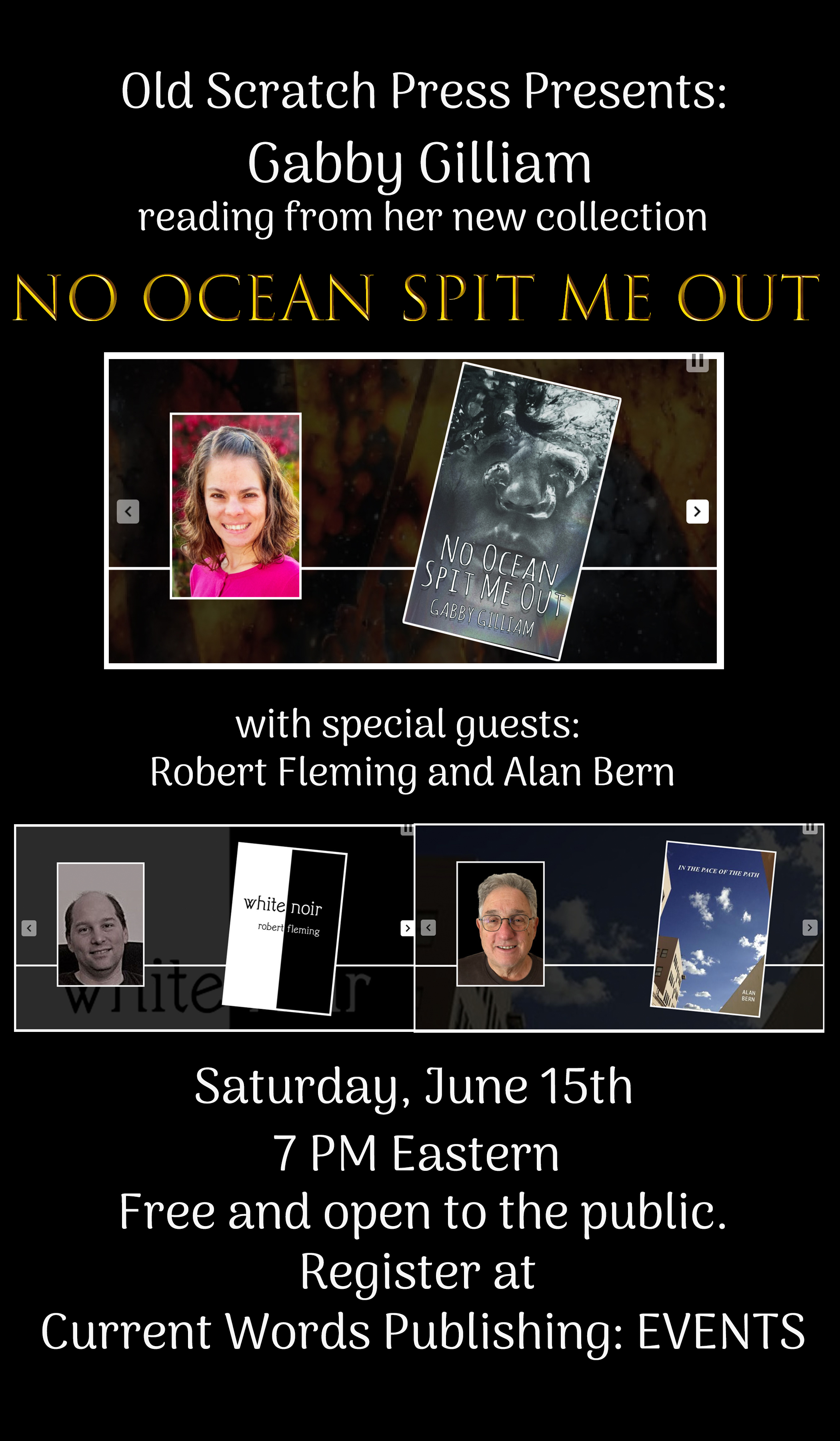 CONGRATULATIONS TO GABBY and THANK YOU! – OLD SCRATCH PRESS